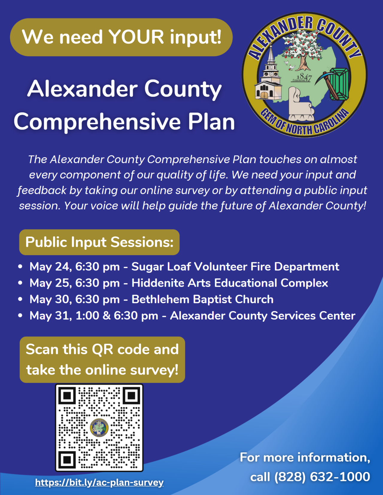 Comprehensive Plan flyer